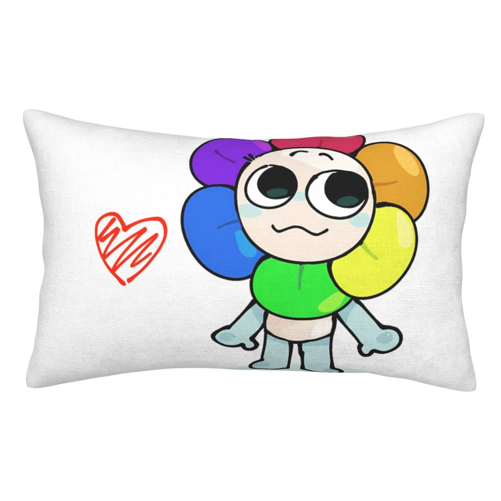 Dandy's World Soft Plush Double-Sided Fluffy Couch Pillow Covers for ...