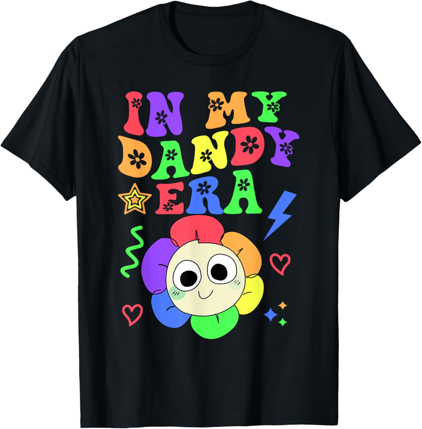 Dandy's World T-shirt Short Sleeve T-shirts Casual Crewneck Cotton T ...