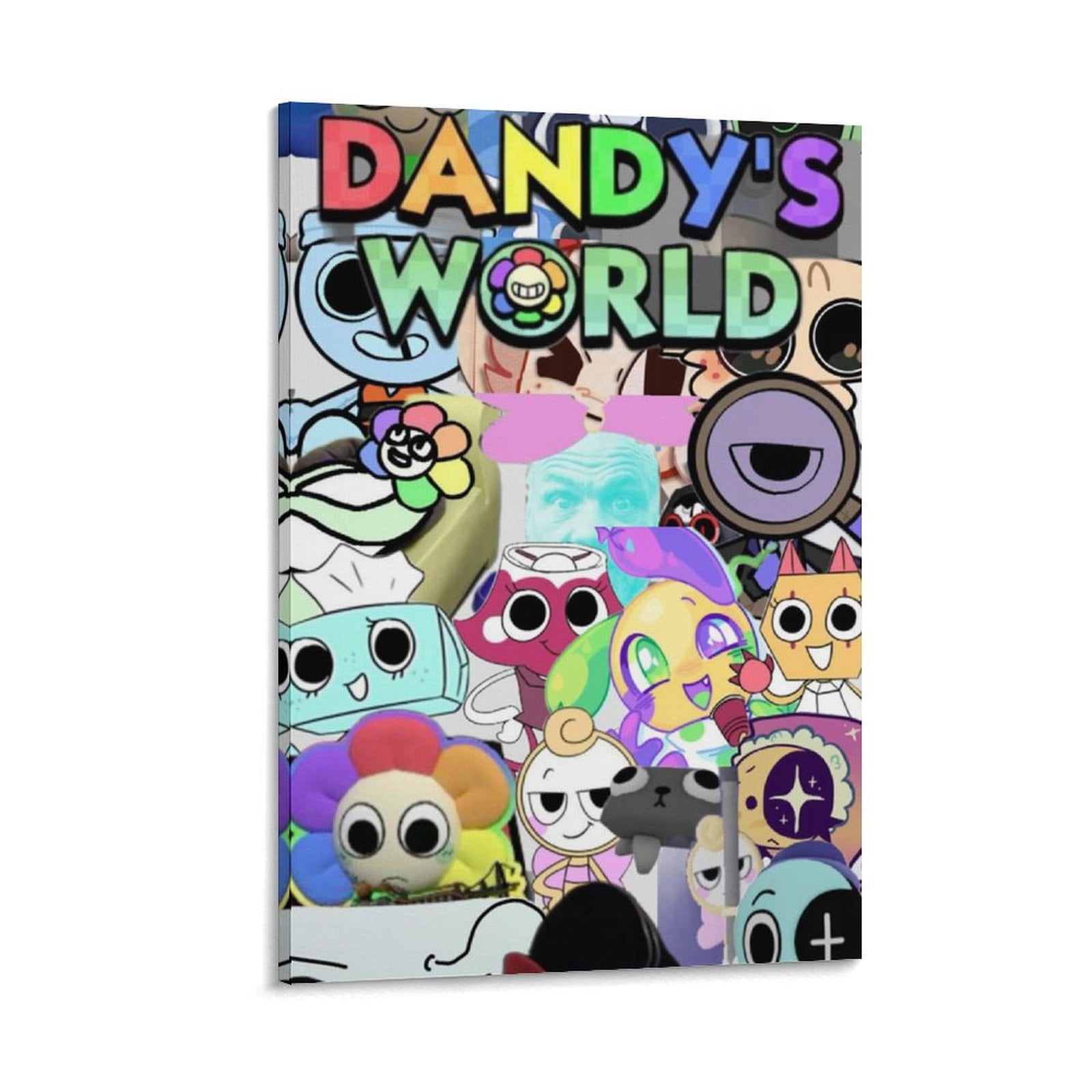 Dandy's World Wall Hanging Painting Wall Art Canvas Paintings Posters ...