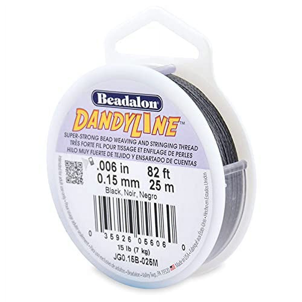 DandyLine Cord Black .006" 25M - Walmart.com