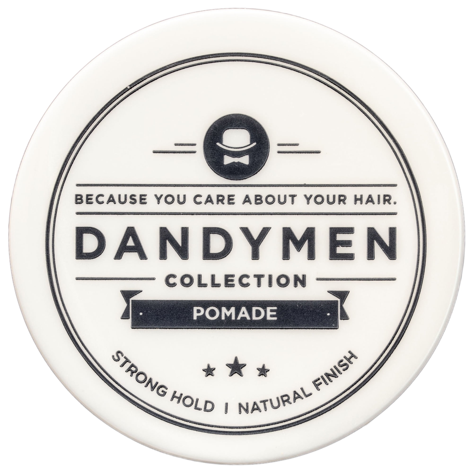 Dandymen Pomade Strong Hold 3.4 oz - Walmart.com