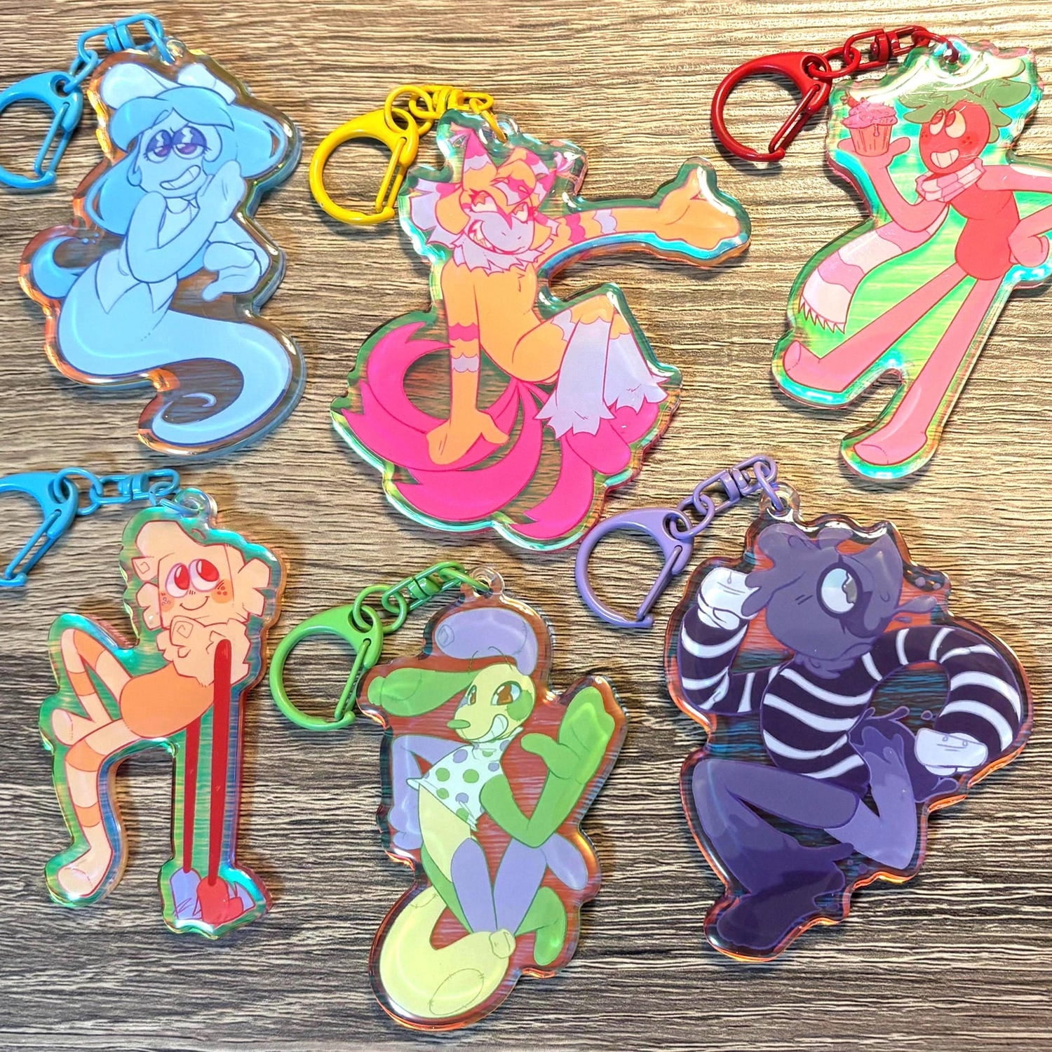 Dandys World Acrylic Keychains (1 keychain)/RANDOM 1 PACK - Walmart.com