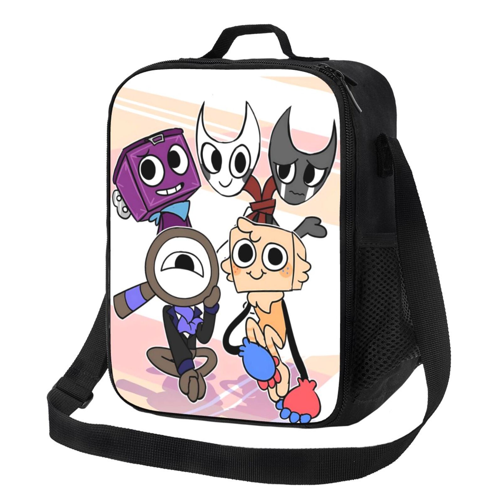 Dandys World Bento Bag Printed Design Insulated Single Room Portable ...