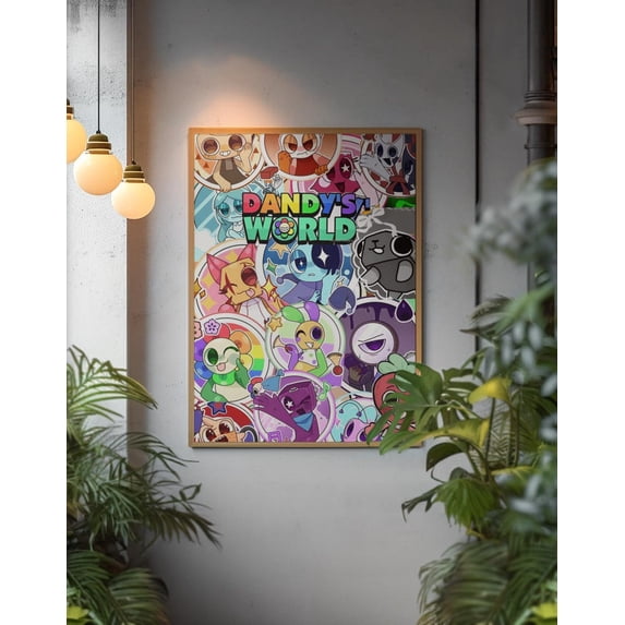 Dandys World Roblox Poster for Kids Gaming Room Decor Cartoon ...