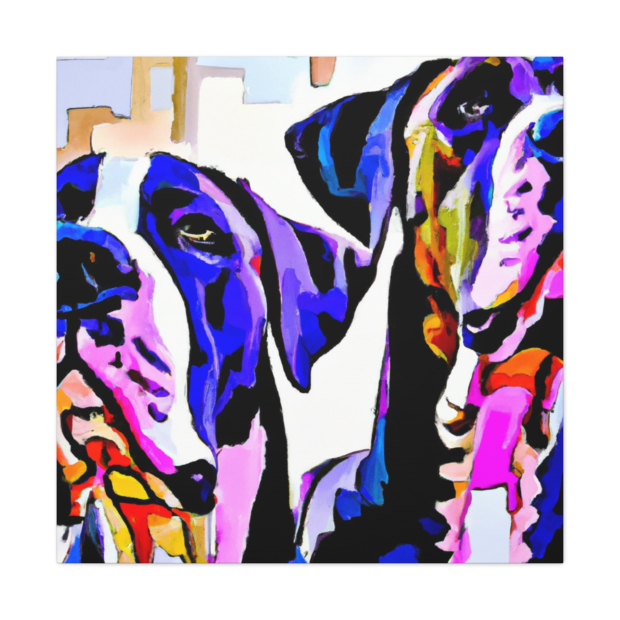 Dane of Fauvist Color - Canvas - Walmart.com