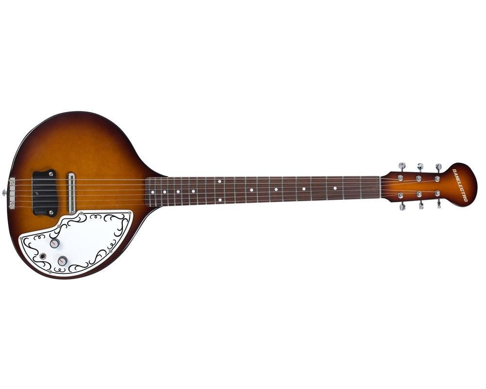 Danelectro Baby Sitar, Tobacco Sunburst - Walmart.com