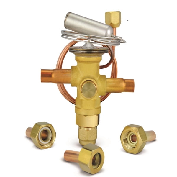 Danfoss 067L5959 7TR Thermostatic expansion valve, TR 6, R410A, 3/8x3/8 ...