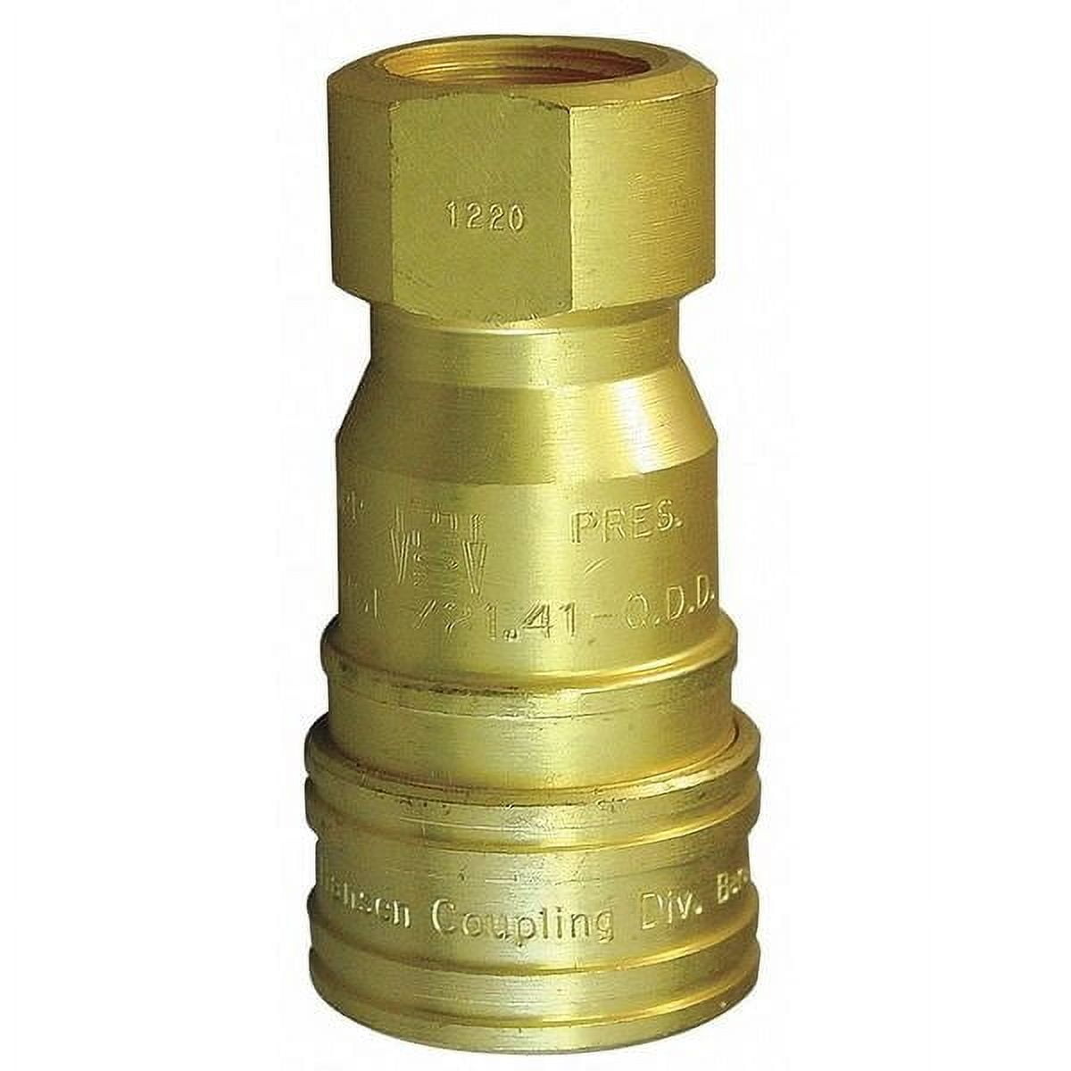 Danfoss Quick Coupler Body,1/2" (F) NPT 100008 - Walmart.com