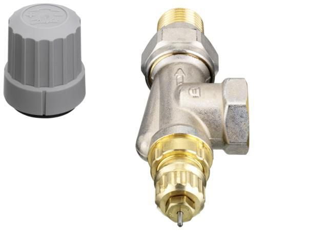 Danfoss 013G0143 Thermostatic Valve Ra-Fn 15, Grey, 1/2 Inch - Walmart.com