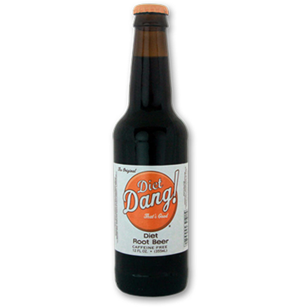 Dang! That's Good Soda in 12 Ounce Glass Bottles - Red Cream, Root Beer ...