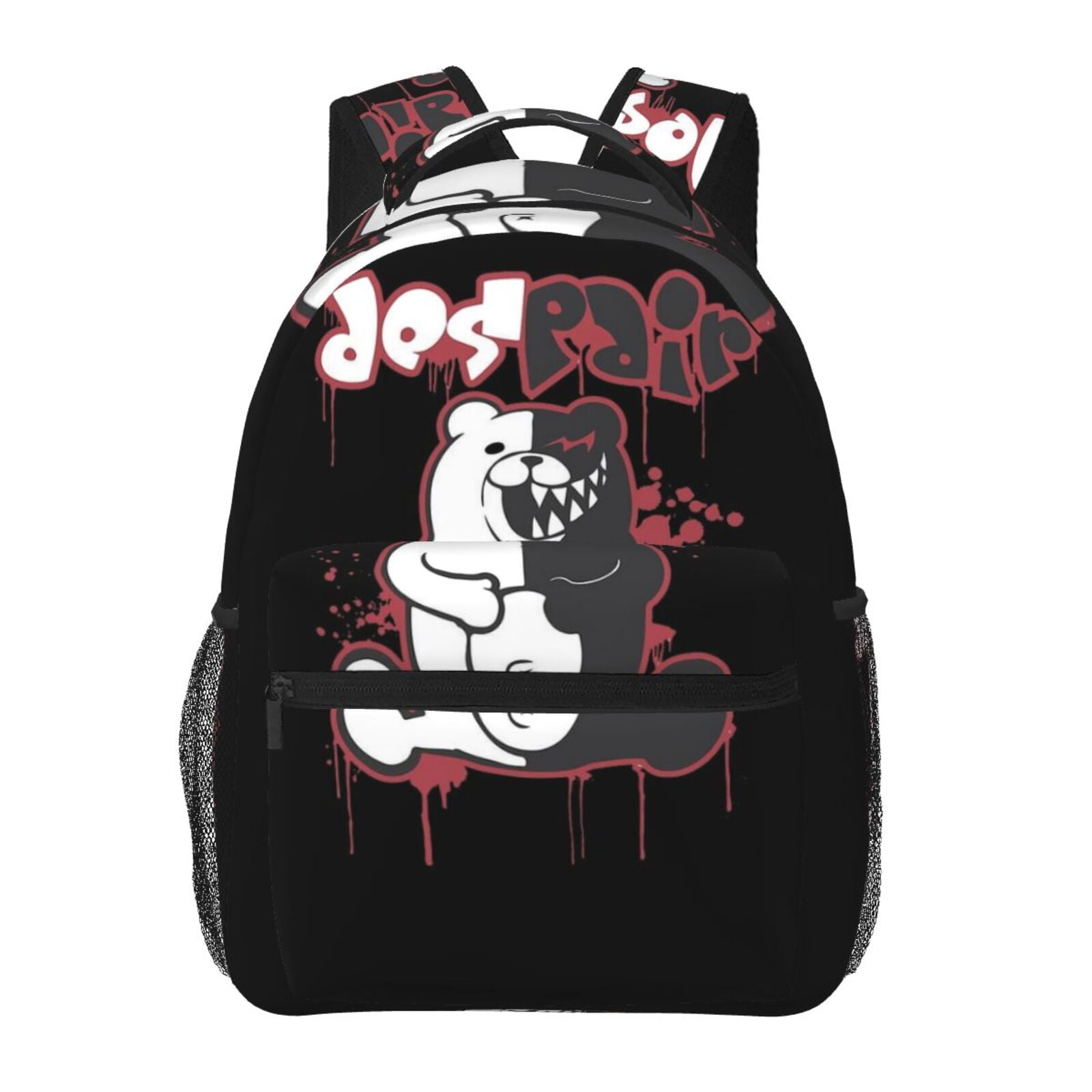 Danganronpa Monokuma Backpack Lightweight Bookbag Casual Daypack For ...