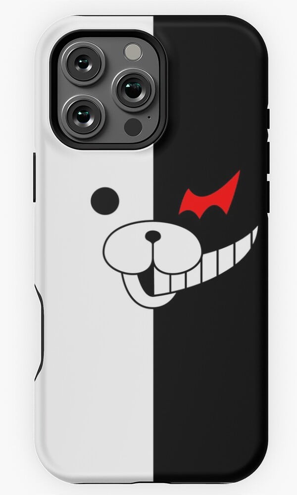 Danganronpa Monokuma Character Phone Case for iPhone 16 15 14 13 12 11 ...