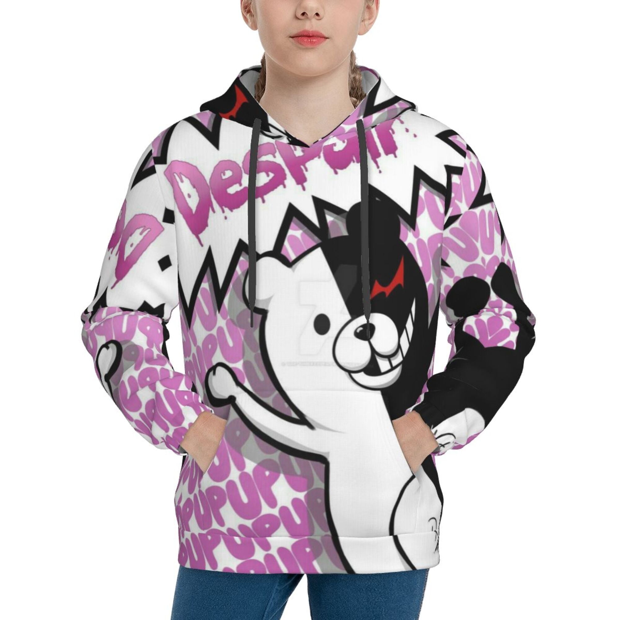 Danganronpa Monokuma Kids' Hoodie 3d Print Sweatshirt Soft Pullover ...