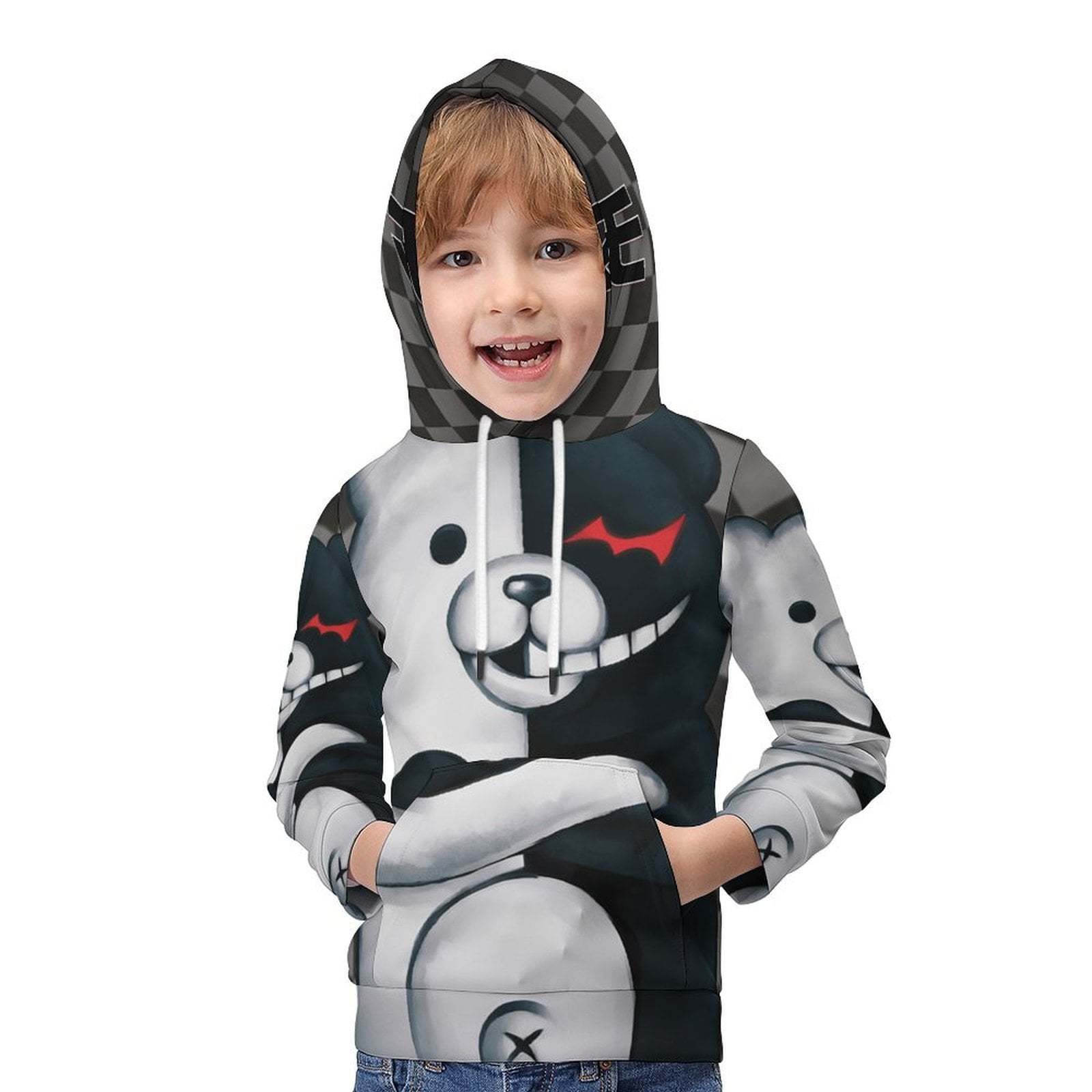 Danganronpa Monokuma Kids' Hoodie 3d Print Sweatshirt Soft Pullover ...