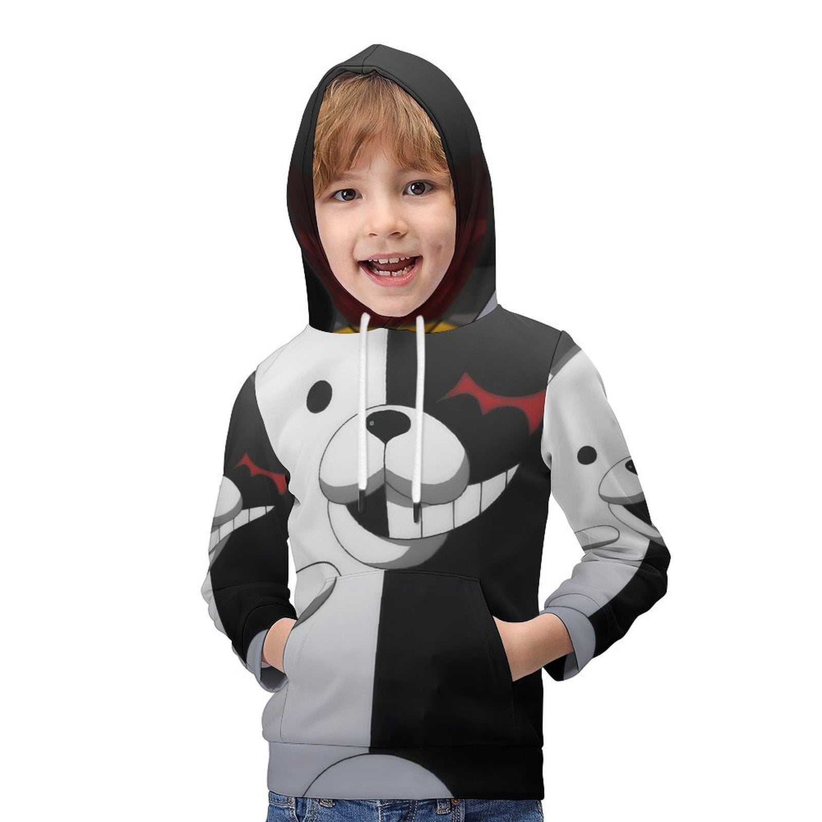 Danganronpa Monokuma Kids' Hoodie 3d Print Sweatshirt Soft Pullover ...