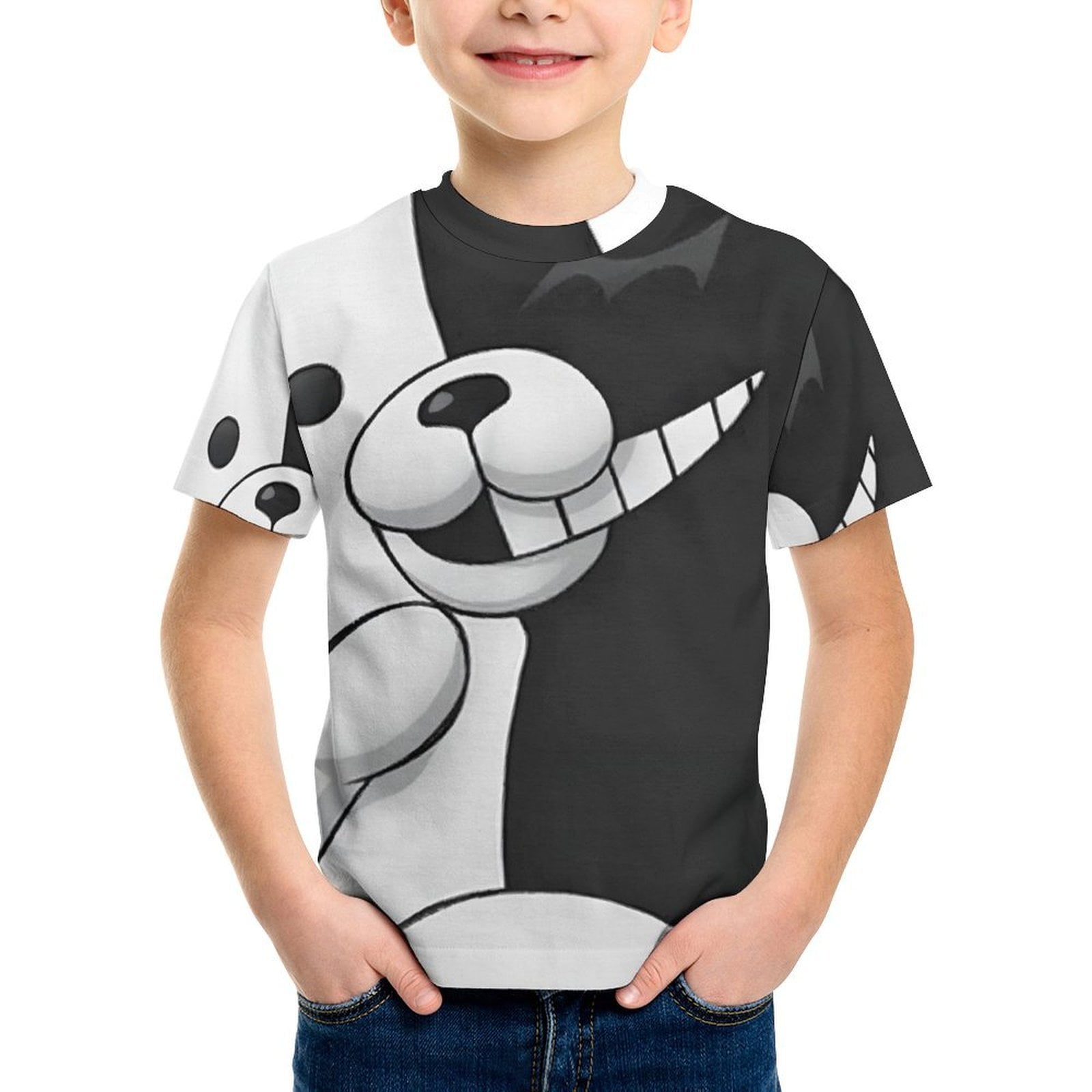 Danganronpa Monokuma Kids T-Shirt 3d Printed Graphic T-Shirts Boys And ...