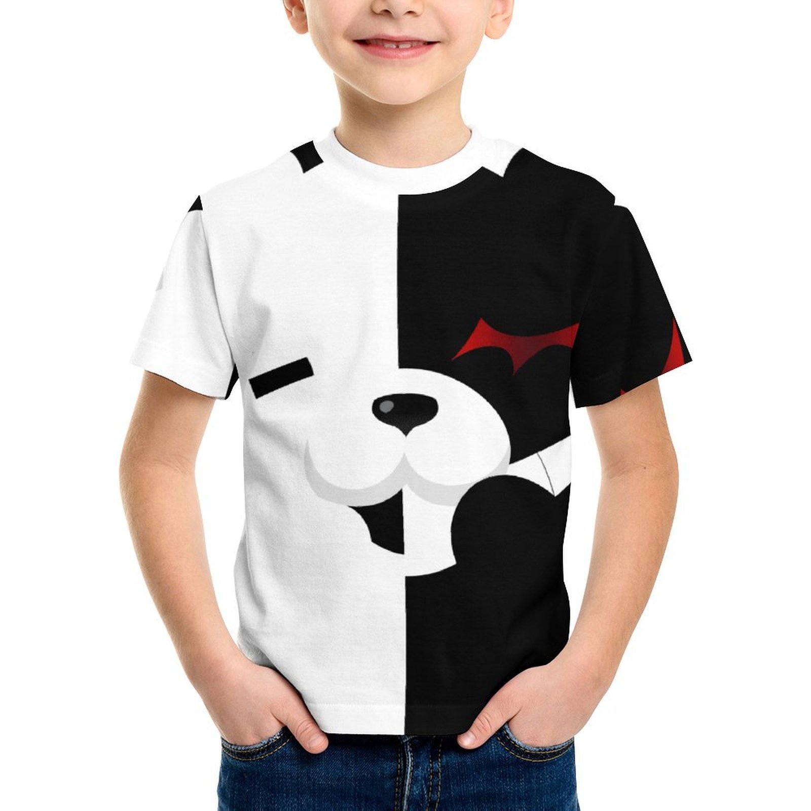Danganronpa Monokuma Kids T-Shirt 3d Printed Graphic T-Shirts Boys And ...