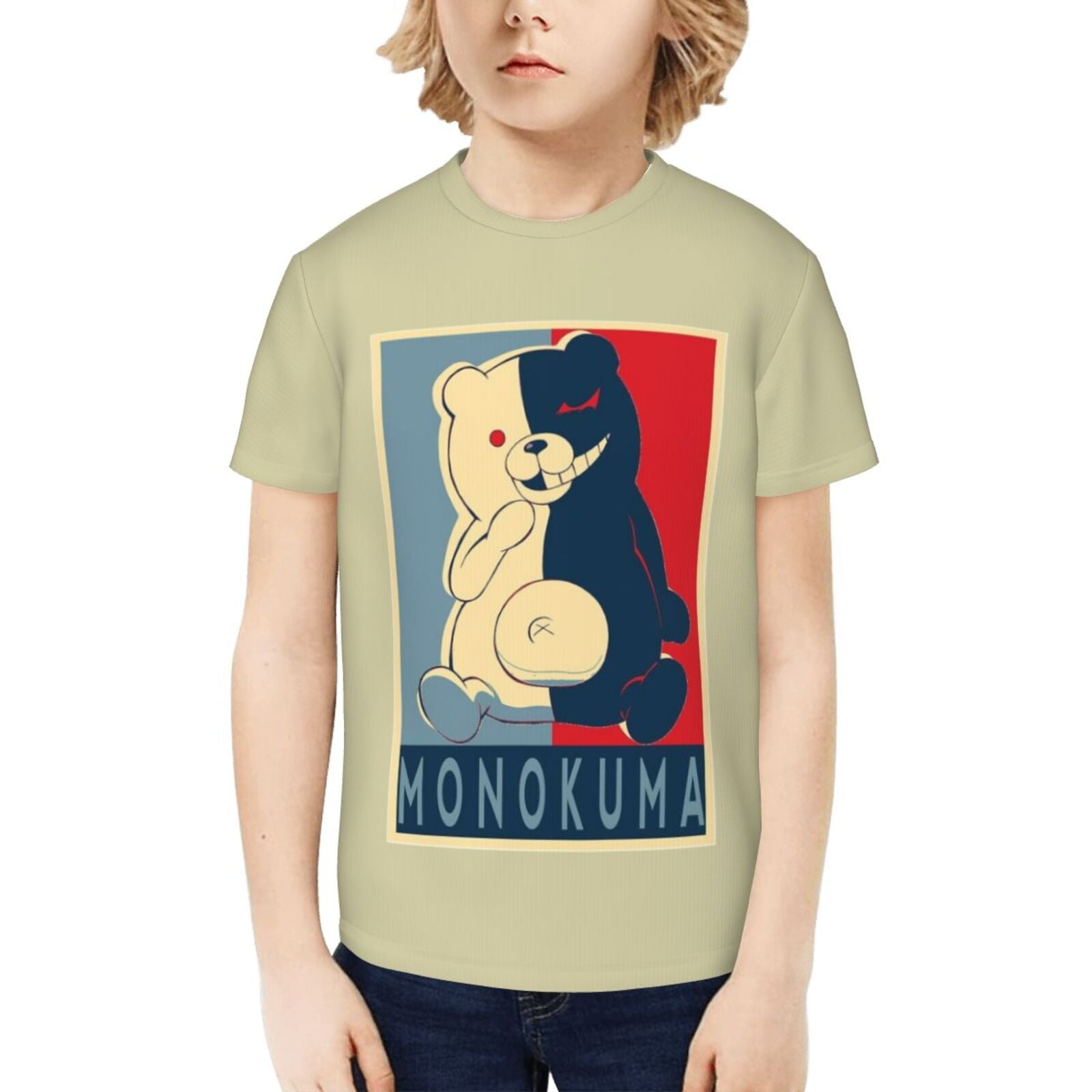 Danganronpa Monokuma Kids T-Shirt 3d Printed Graphic T-Shirts Boys And ...