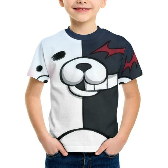 Danganronpa Monokuma Kids T-Shirt 3d Printed Graphic T-Shirts Boys And ...