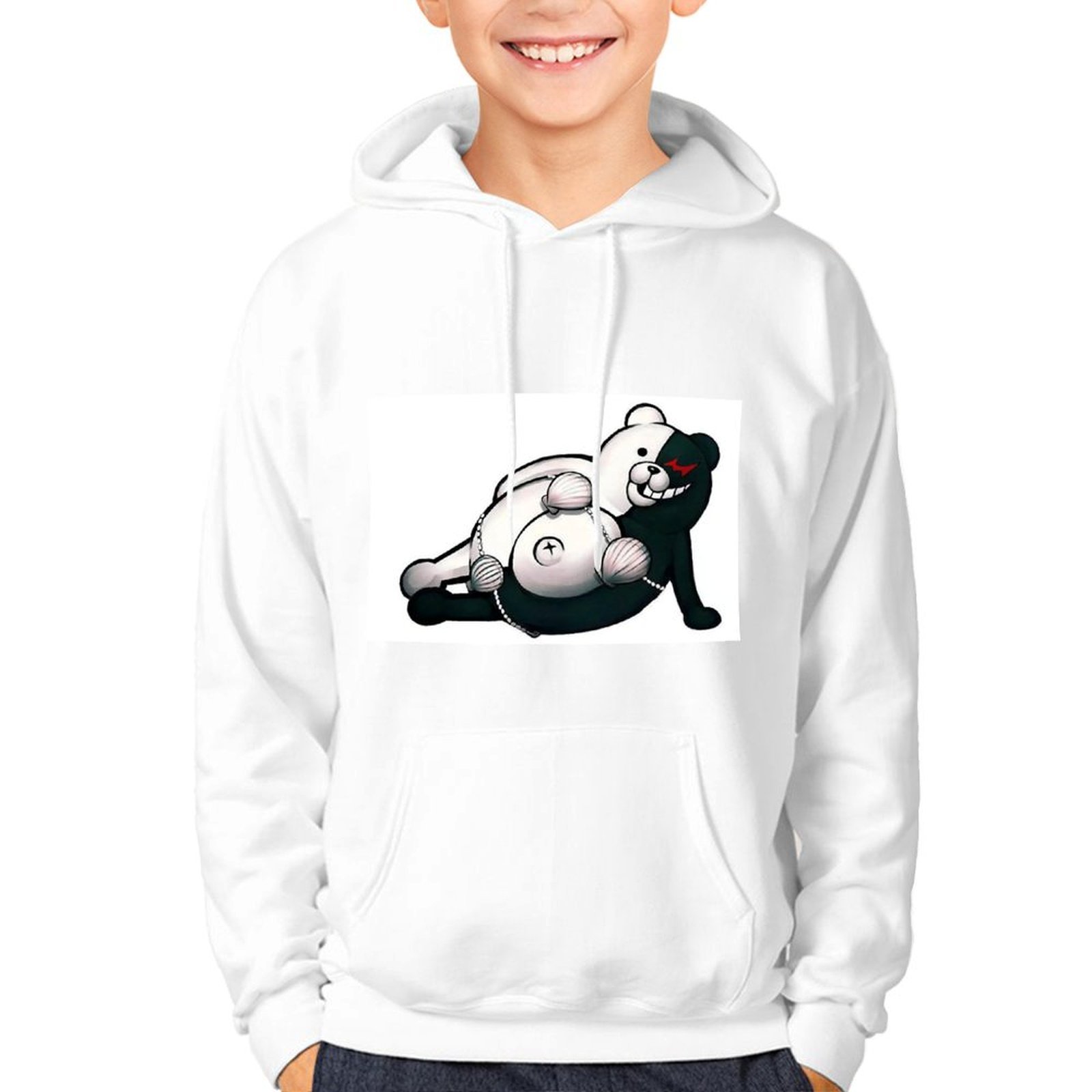 Danganronpa Monokuma White Kids' Hoodie 3d Print Sweatshirt Soft ...