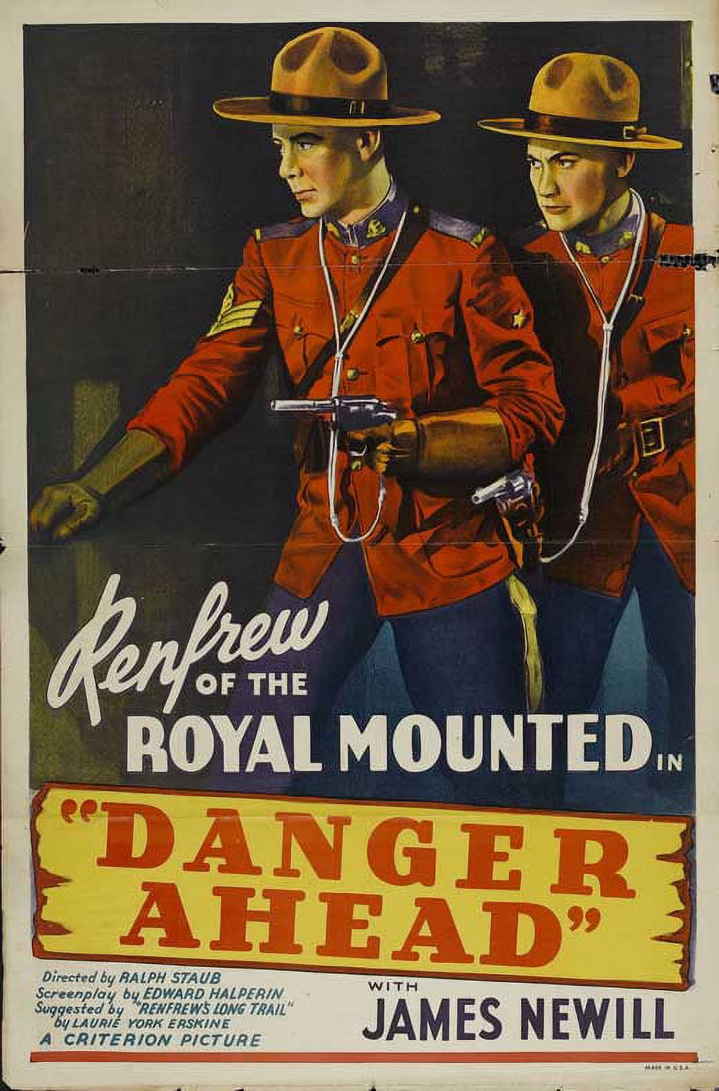 Danger Ahead - movie POSTER (Style B) (11" x 17") (1928) - Walmart.com
