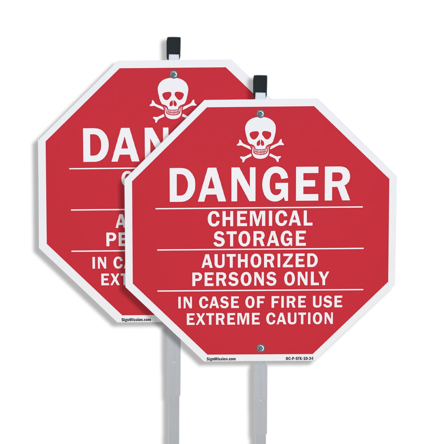 Danger Chemical Storage Authorized Persons Only in Case of Fire Use ...