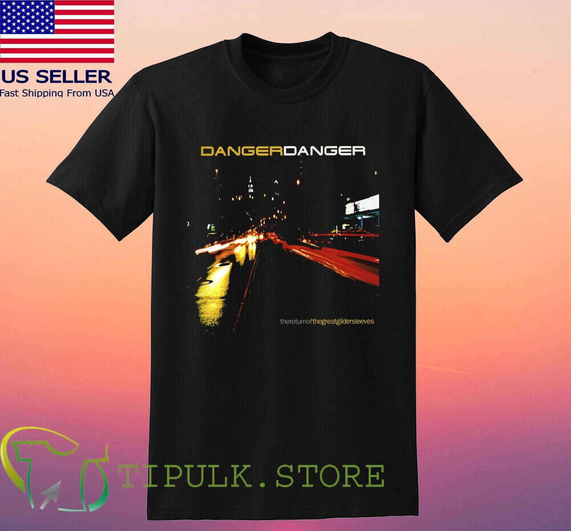 Danger Danger The Return Of The Great Gilder Sleeves Black T-shirt Size ...