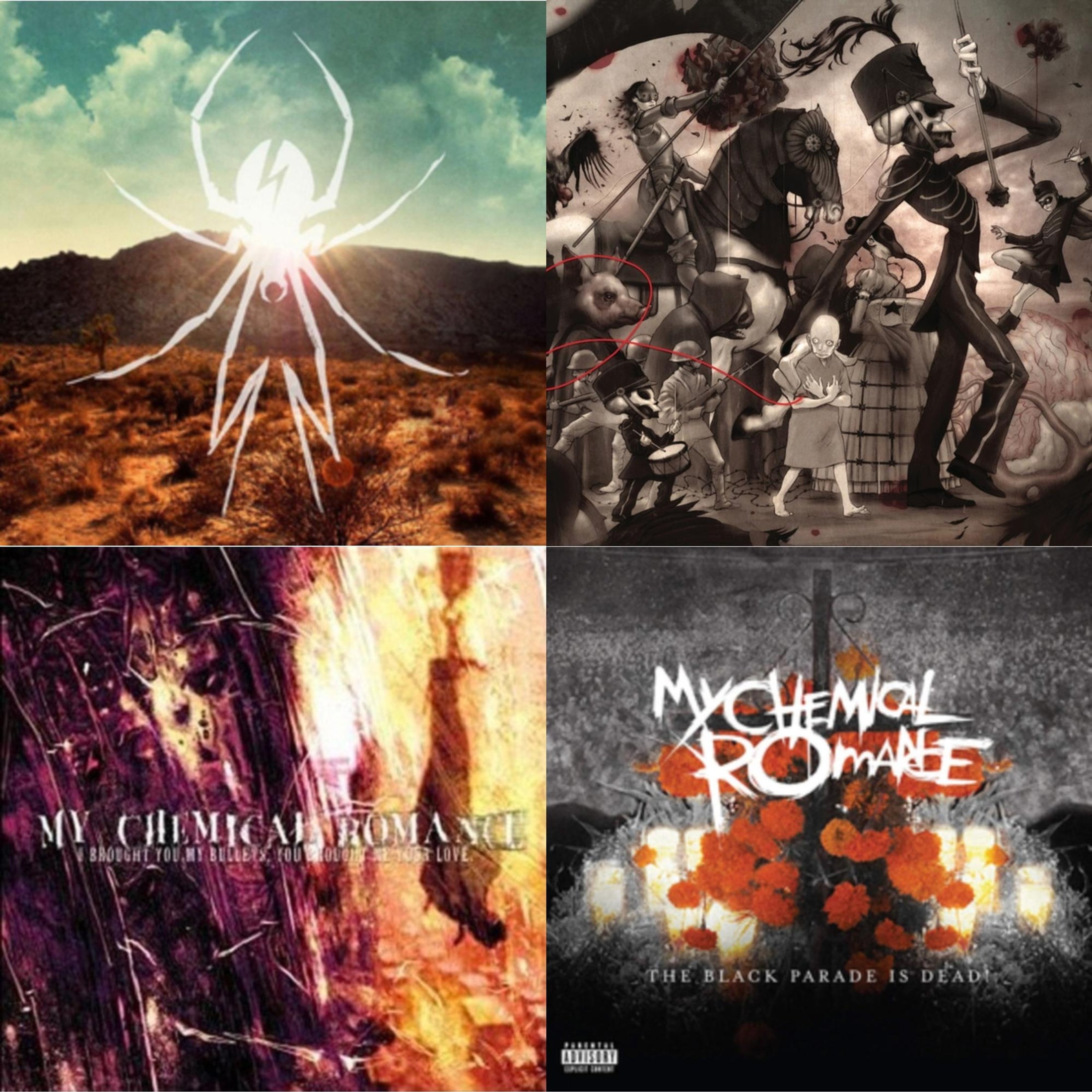 Danger Days: True Lives Of The Fabulous Killjoys & Black Parade (X ...