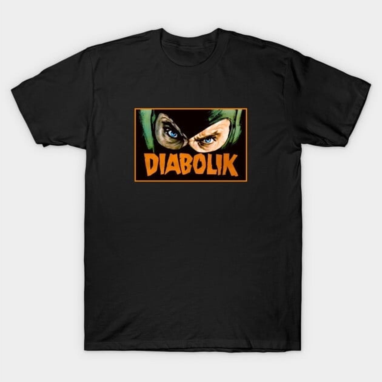 Danger Diabolik Retro Italian Comic Graphic, H38039 T-Shirt, for Men ...