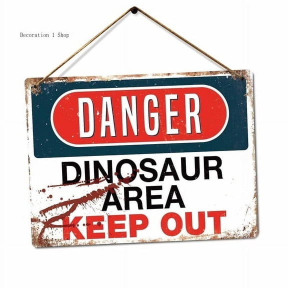 Jurassic Park Sign