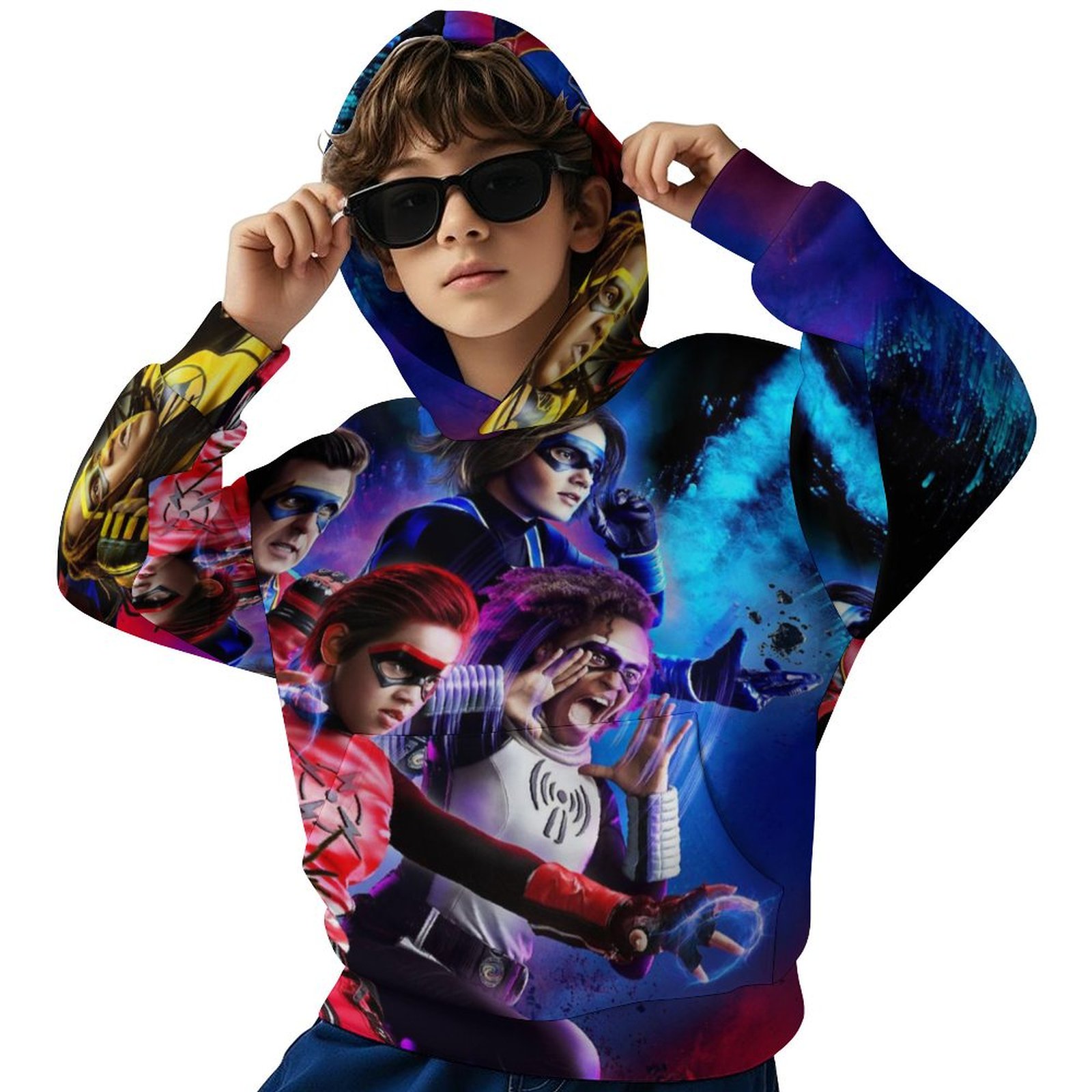 Danger Force Children's Sweatshirt Hoodies Daily Kids Pullover Novelty ...