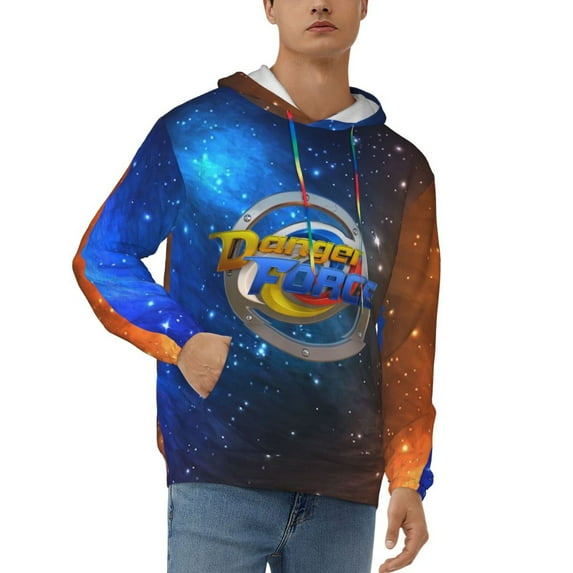 Danger Force Logo Men's Hoodies Sweatshirt Novelty 3D Print Pullover ...