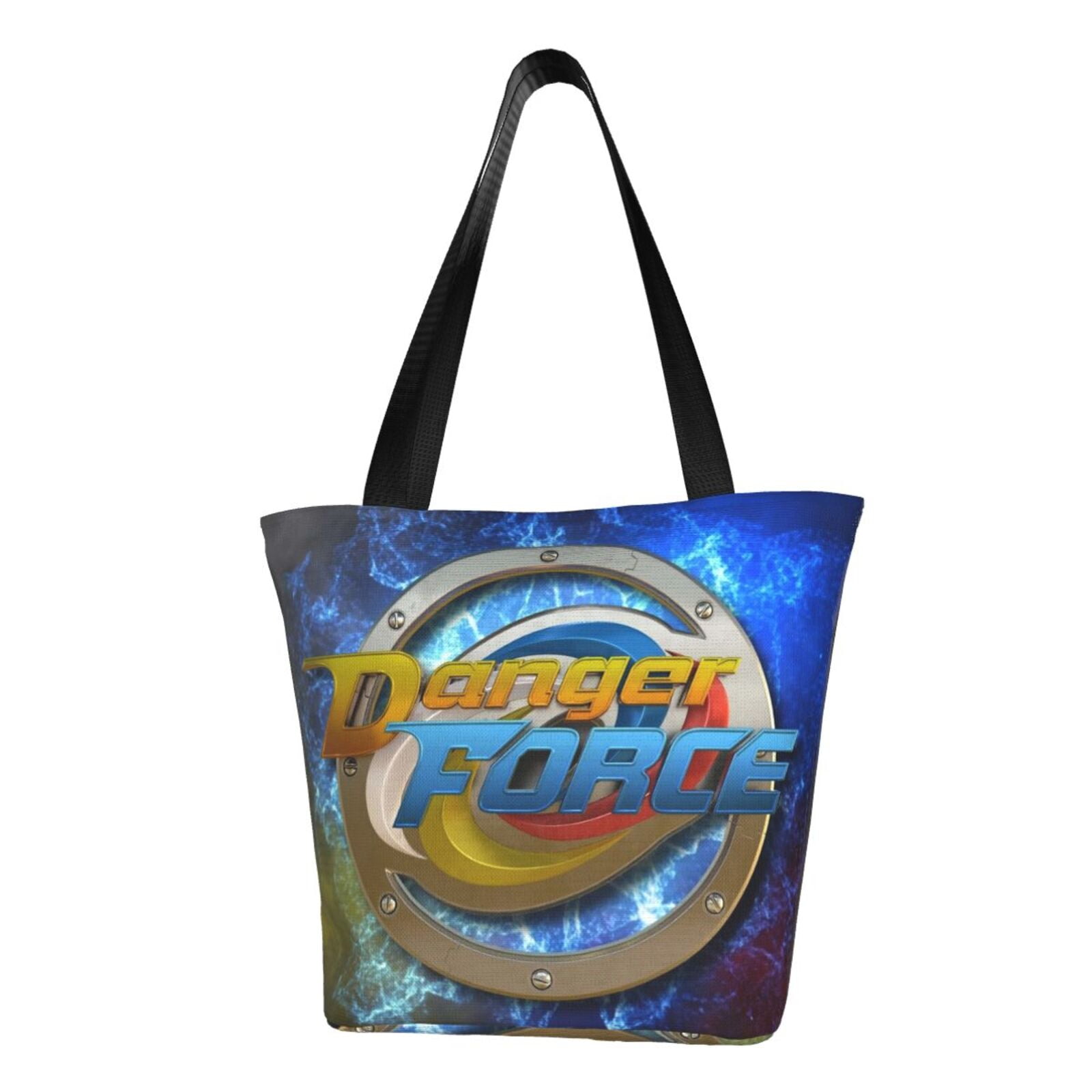 Danger Force Logo Women's Tote Bag Large Capacity Shoulder Handbag For ...