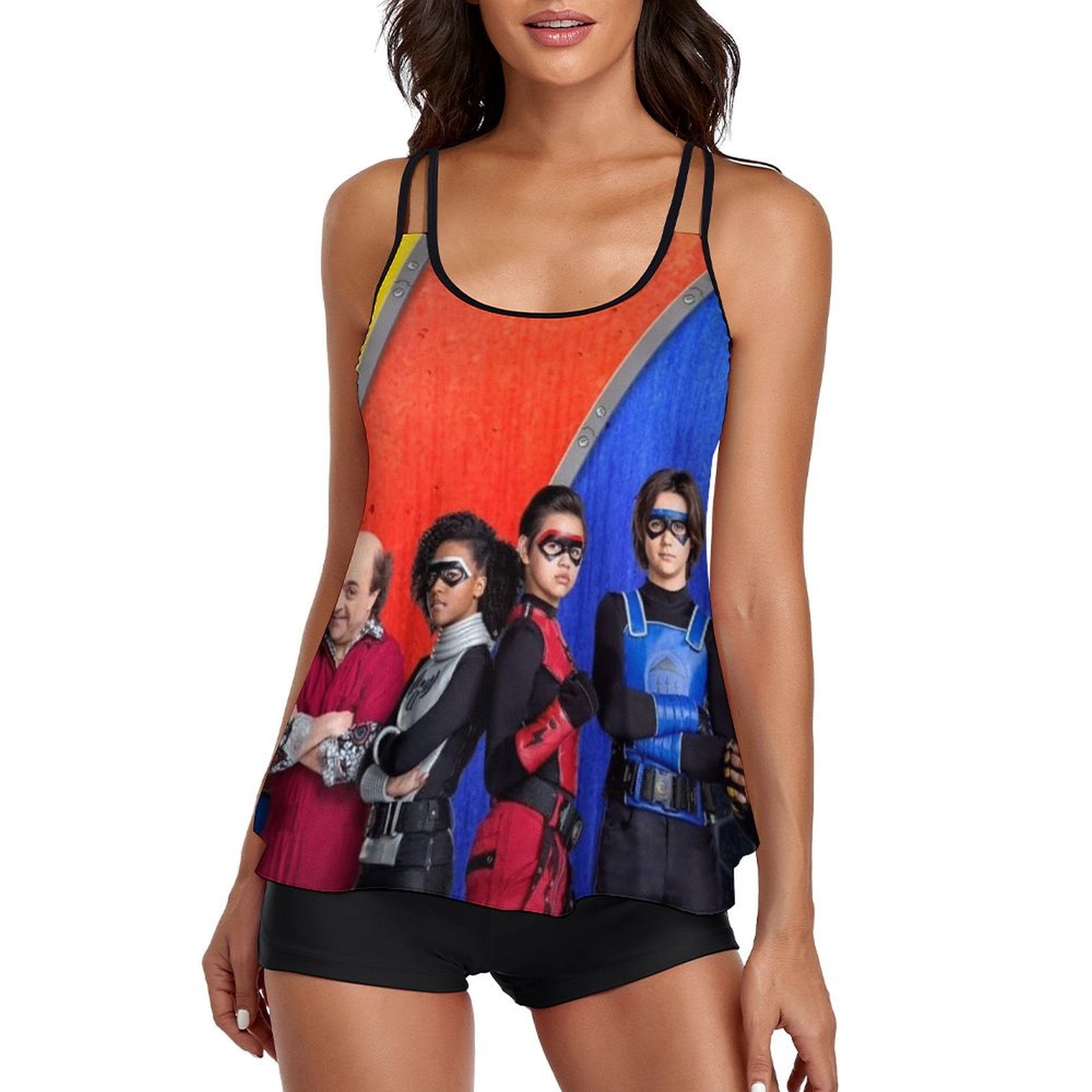 Danger Force Season Women's Tankini Swimsuits Tank Tops Swimwear with ...
