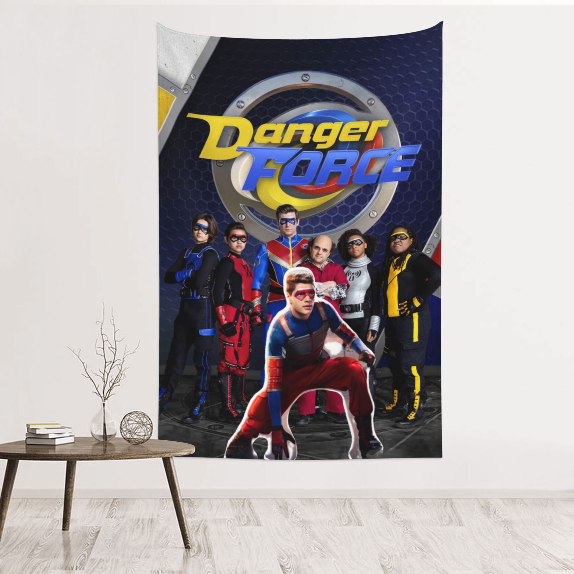 Danger Force Tapestry Aesthetic Wall Hanging for Living Room Bedroom ...