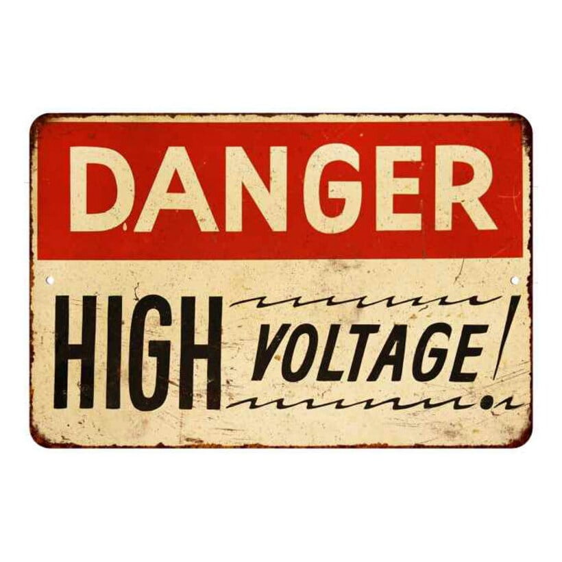 Danger High Voltage Sign, Warning Sign, Danger Sign, Caution Sign ...