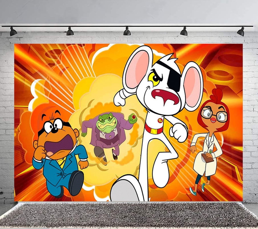 Danger Mouse Backdrop Banner Party Supplies Poster Movie Theme ...