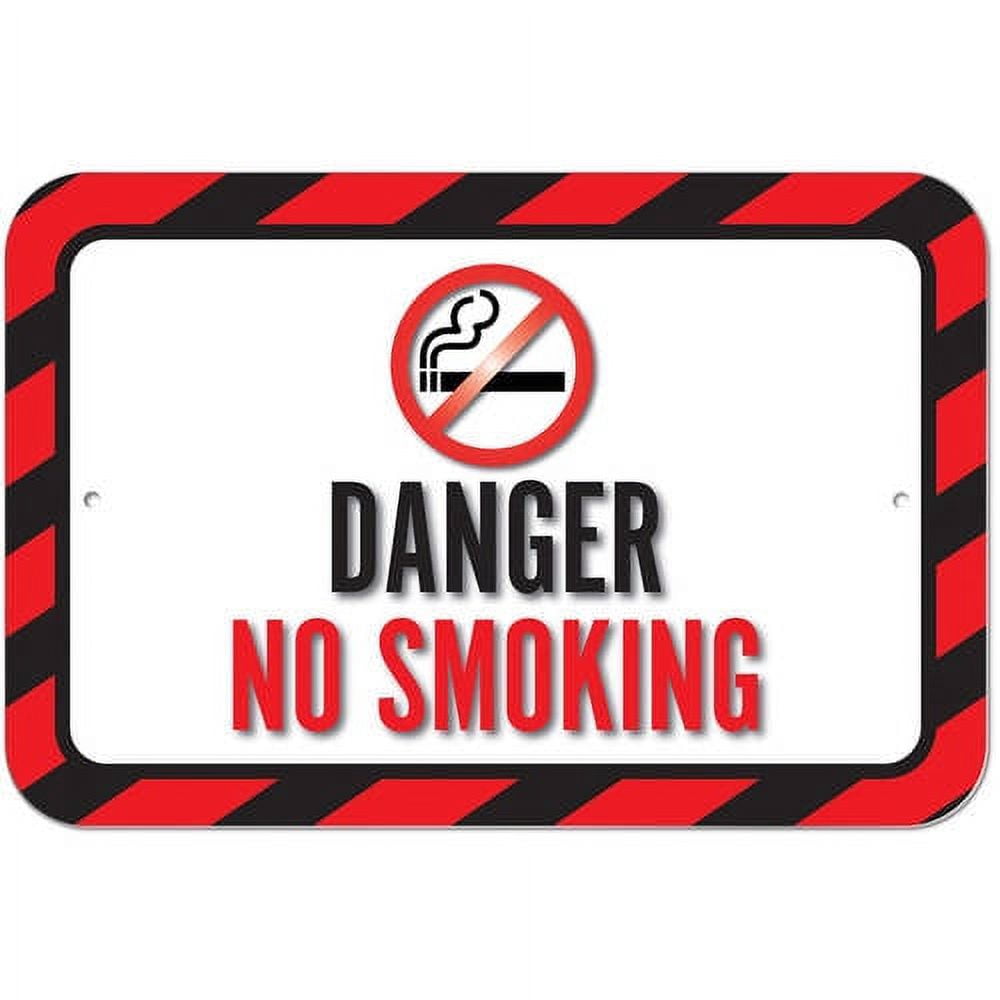 Danger No Smoking Sign - Walmart.com