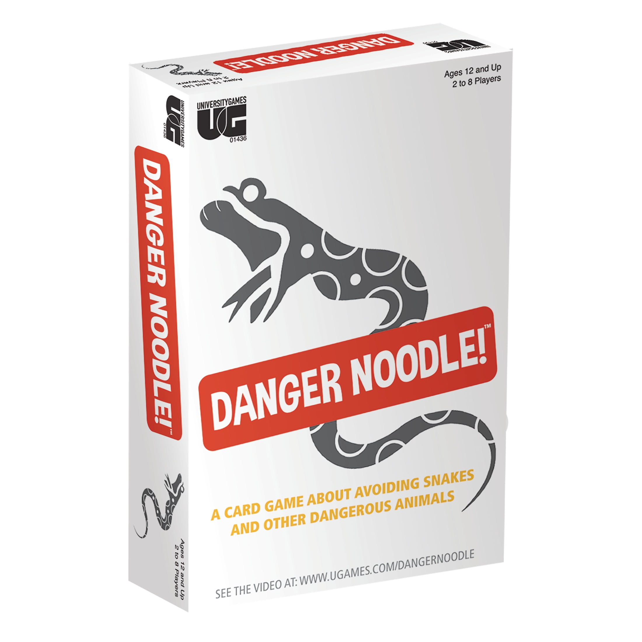 Danger Noodle Card Game from University Games, 2 to 8 Players Ages 12 ...