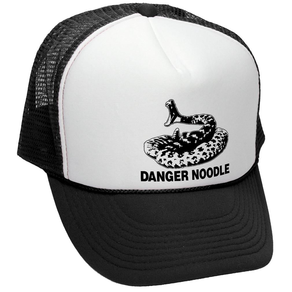 Danger Noodle Trucker Hat - Mesh Cap (black, osfa) - Walmart.com
