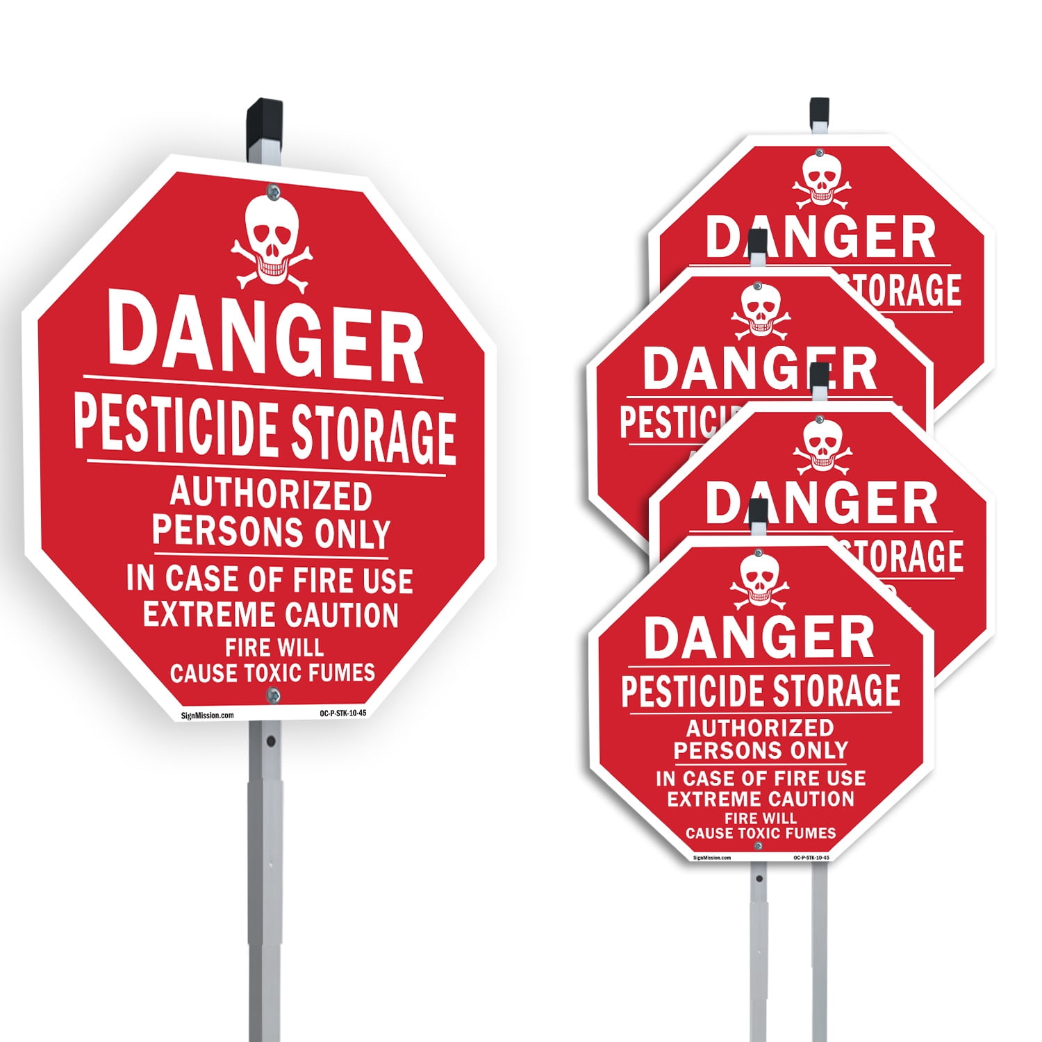 Danger Pesticide Storage Authorized Persons Only in Case of Fire Use ...