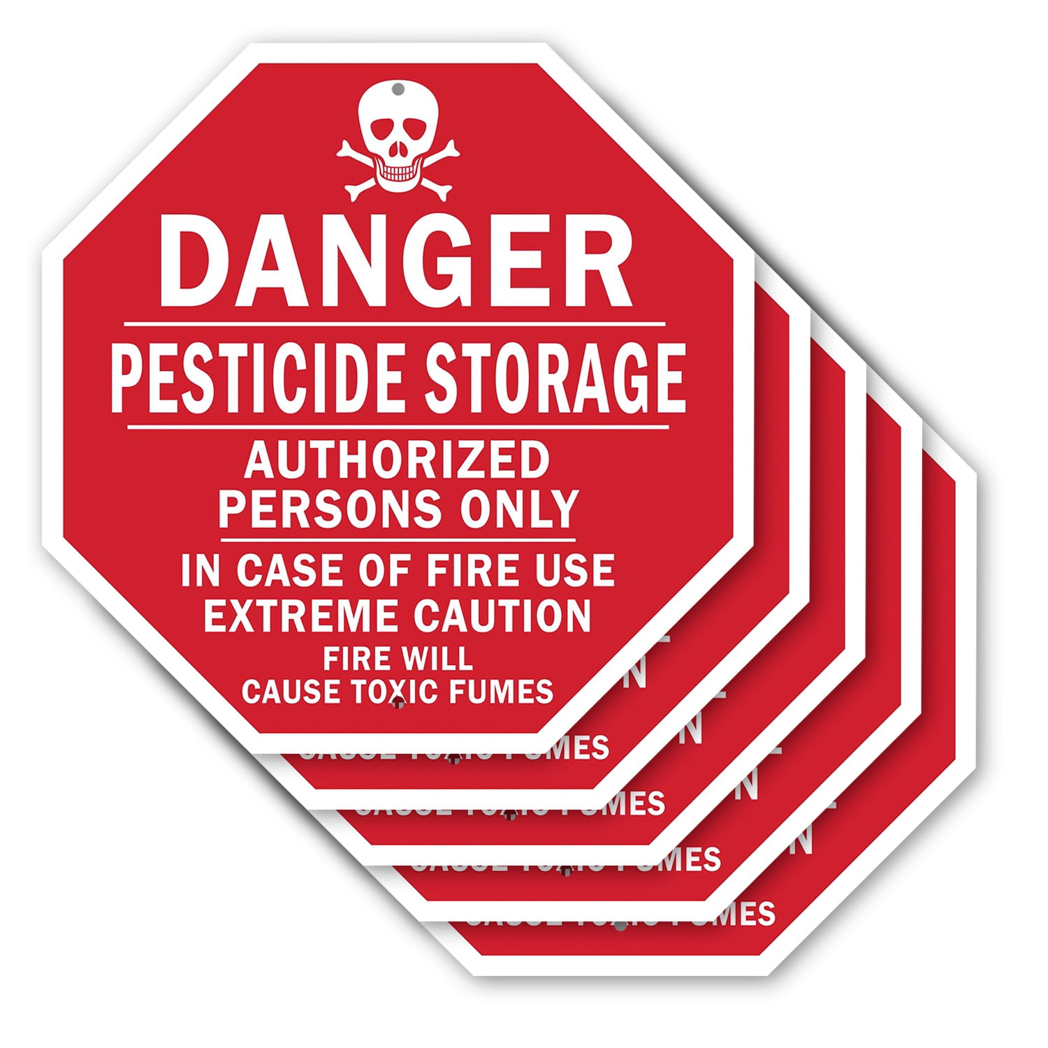 Danger Pesticide Storage Authorized Persons Only in Case of Fire Use ...