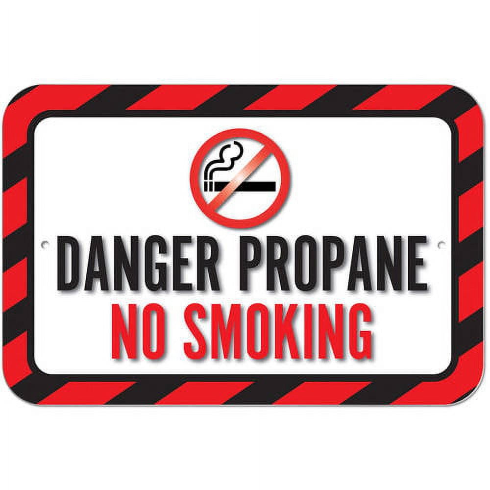 Danger Propane No Smoking Sign - Walmart.com