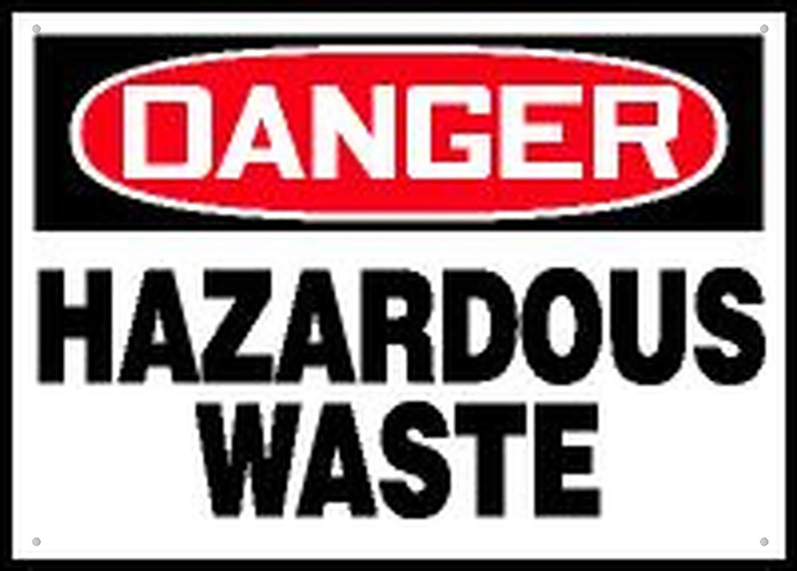 Danger Safety Sign Hazardous Material Storage Area 8X12 Inch Rust Free ...