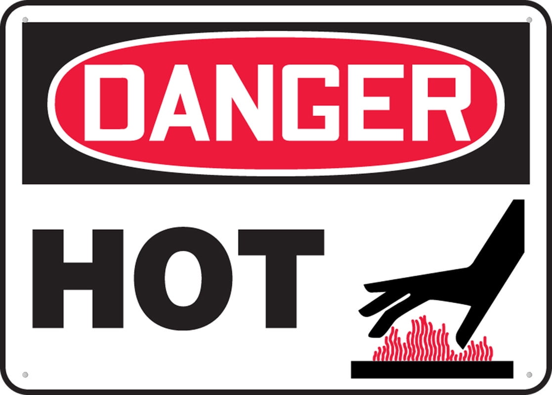 Danger Safety Sign Hot 12X8 Inch Aluminum Uv Ink Printed For House And ...