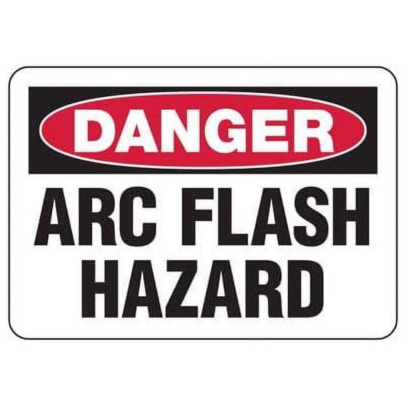 Danger Signs - Arc Flash Hazard Sign Safety & Compliance Signs /OSHA ...