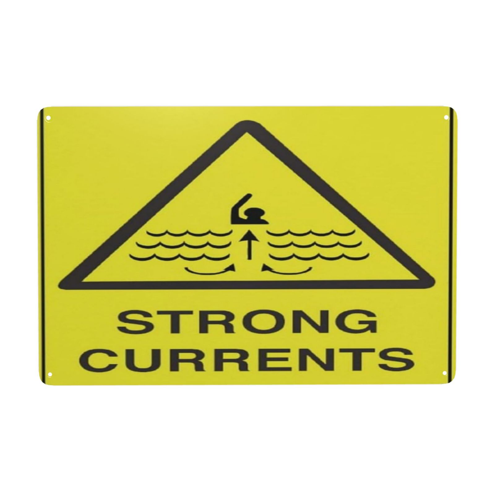 Danger Strong Currents Sign For Business Tin Sign Warning Metal Sign ...