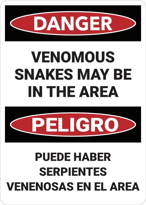 Spanish Warning Signs
