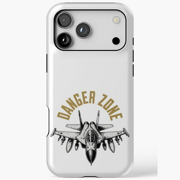 Danger Zone Retro Fighter Jet Tribute Art Phone Case Compatible iPhone ...