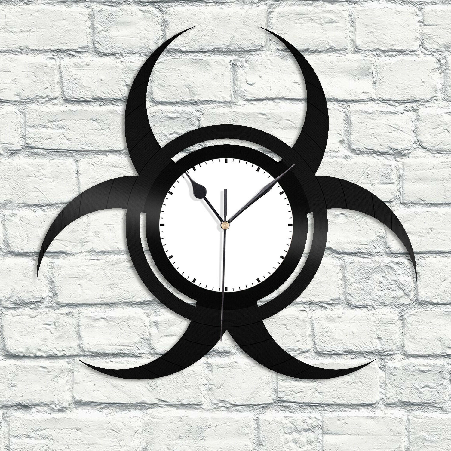 Danger Zone Vinyl Wall Clock Souvenir Unique Gift for Friends Home ...